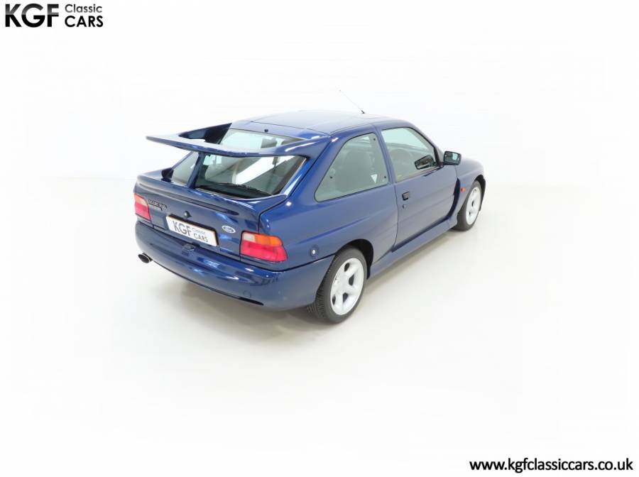A Big Turbo Ford Escort RS Cosworth Luxur, Pacifica Blue, £ 89,995