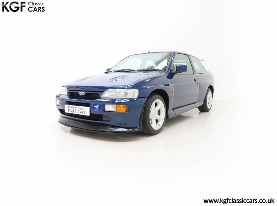 A Big Turbo Ford Escort RS Cosworth Luxur, Pacifica Blue, £ 89,995
