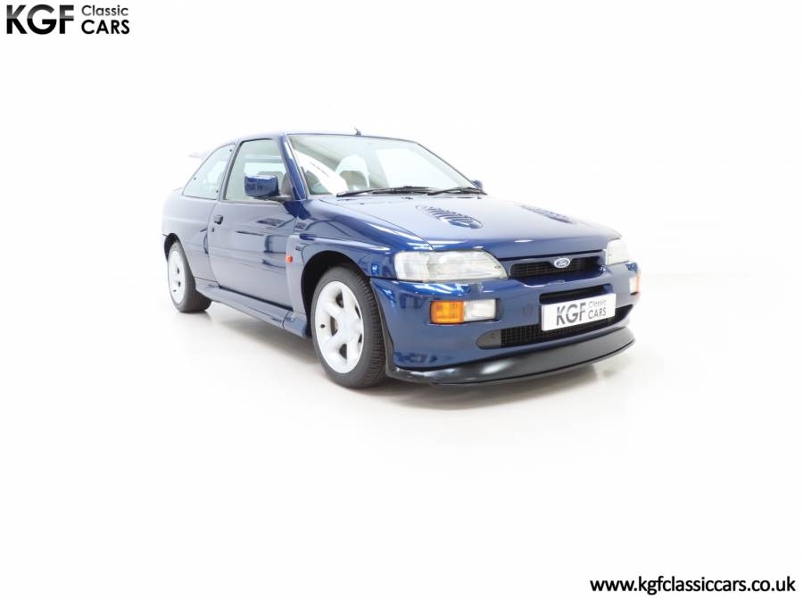 A Big Turbo Ford Escort RS Cosworth Luxur, Pacifica Blue, £ 89,995