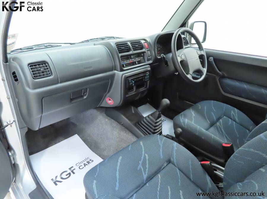 A Classic and Original Suzuki Jimny JLX, Silky Silver Metallic, £ 11,495