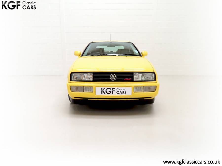 A Concours Volkswagen Corrado 16v, Nugget Yellow, £ 16,995