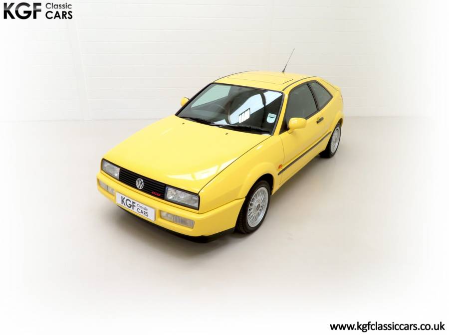 A Concours Volkswagen Corrado 16v, Nugget Yellow, £ 16,995