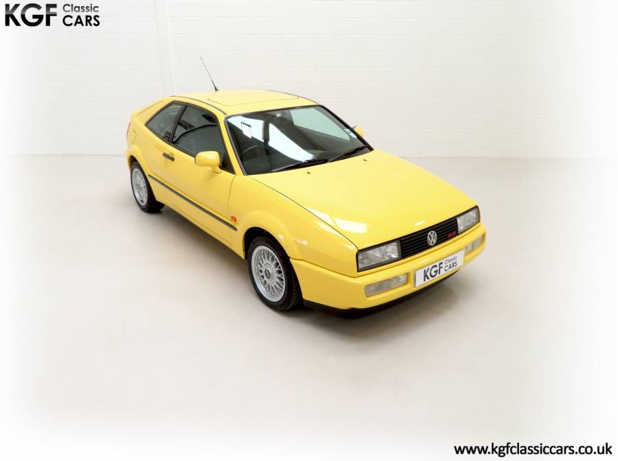 A Concours Volkswagen Corrado 16v, Nugget Yellow, £ 16,995