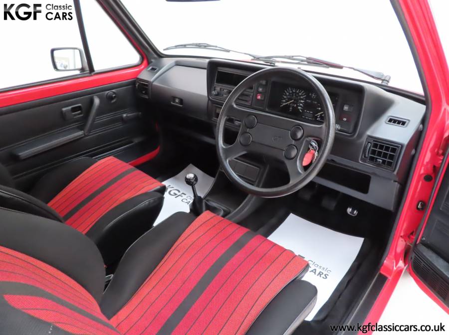 A Legendary Mk1 Volkswagen Golf GTi, Mars Red, £ 24,995