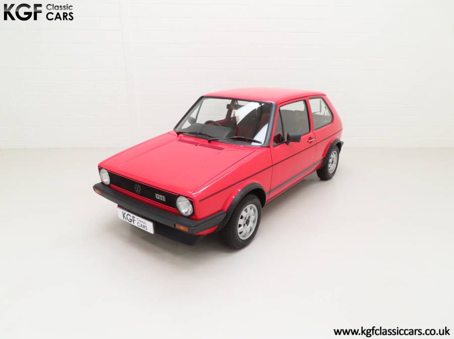 A Legendary Mk1 Volkswagen Golf GTi, Mars Red, £ 24,995