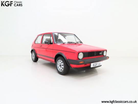 A Legendary Mk1 Volkswagen Golf GTi, Mars Red, £ 24,995