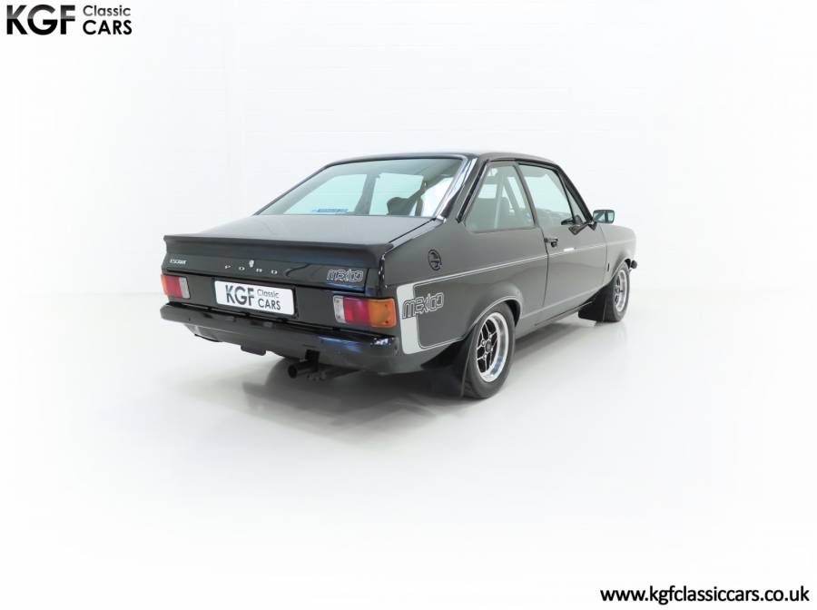 A Mk2 Ford Escort RS Mexico with Amazing History, Ford Black, £ 42,995