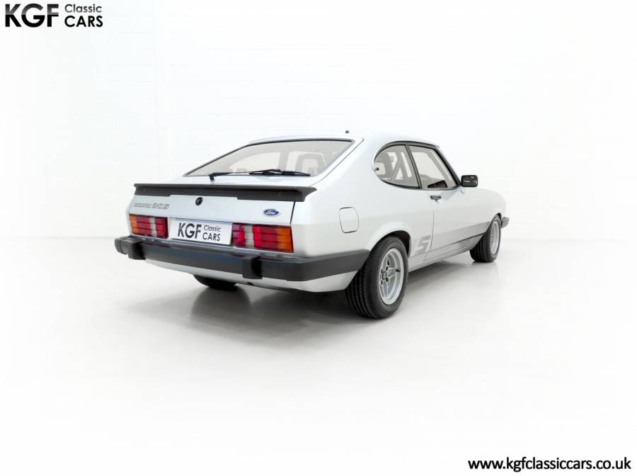 An Ex-Management Ford Capri 3.0S, Strato Silver, £ 49,995