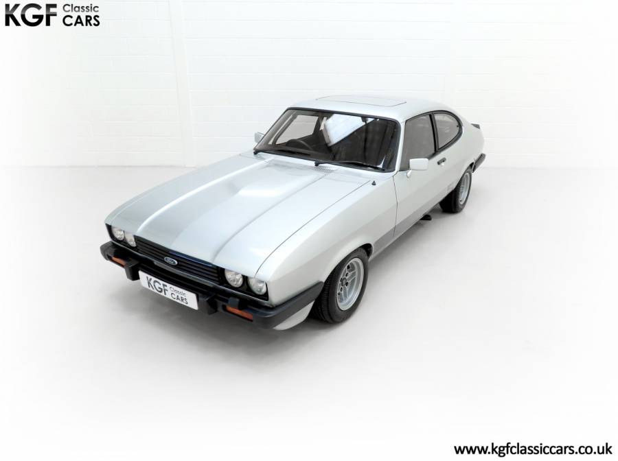 An Ex-Management Ford Capri 3.0S, Strato Silver, £ 49,995