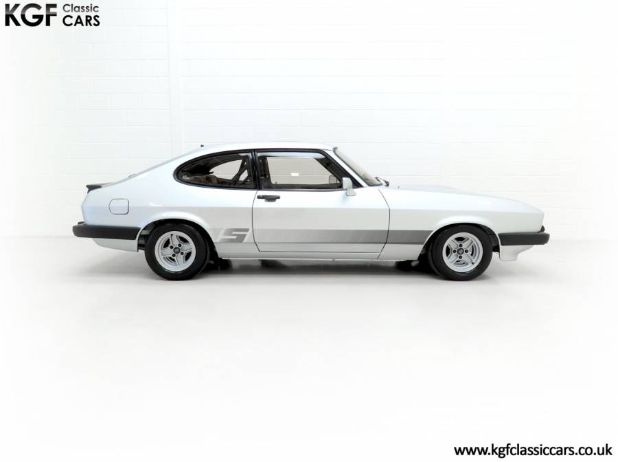 An Ex-Management Ford Capri 3.0S, Strato Silver, £ 49,995