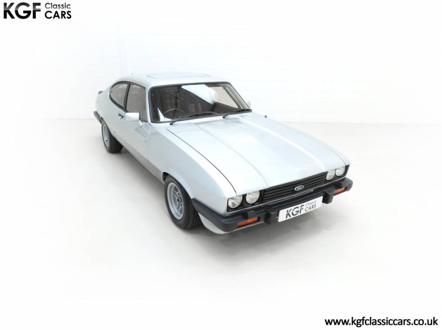 An Ex-Management Ford Capri 3.0S, Strato Silver, £ 49,995