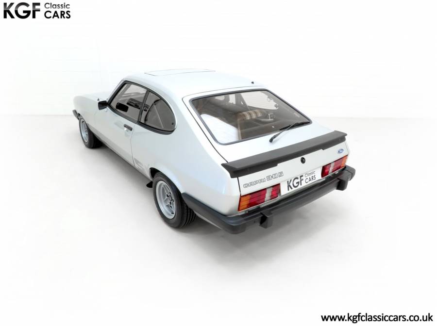 An Ex-Management Ford Capri 3.0S, Strato Silver, £ 49,995