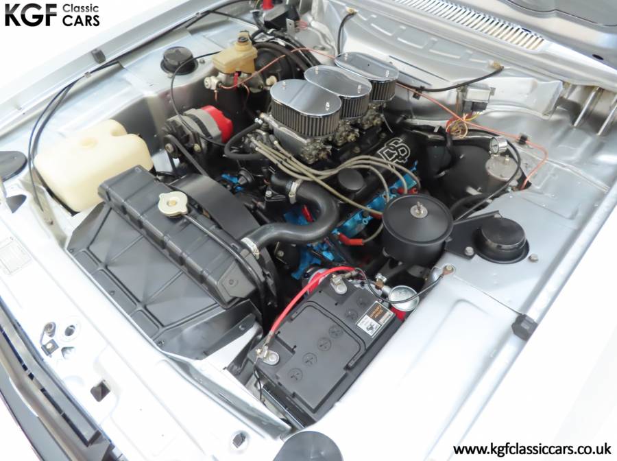 An Ex-Management Ford Capri 3.0S, Strato Silver, £ 49,995