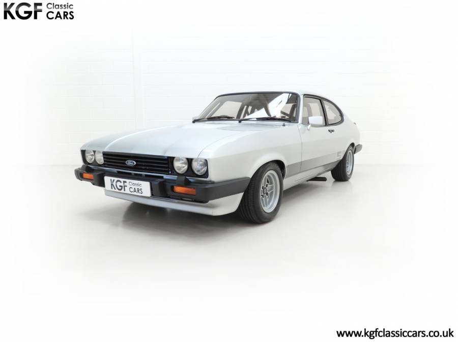 An Ex-Management Ford Capri 3.0S, Strato Silver, £ 49,995