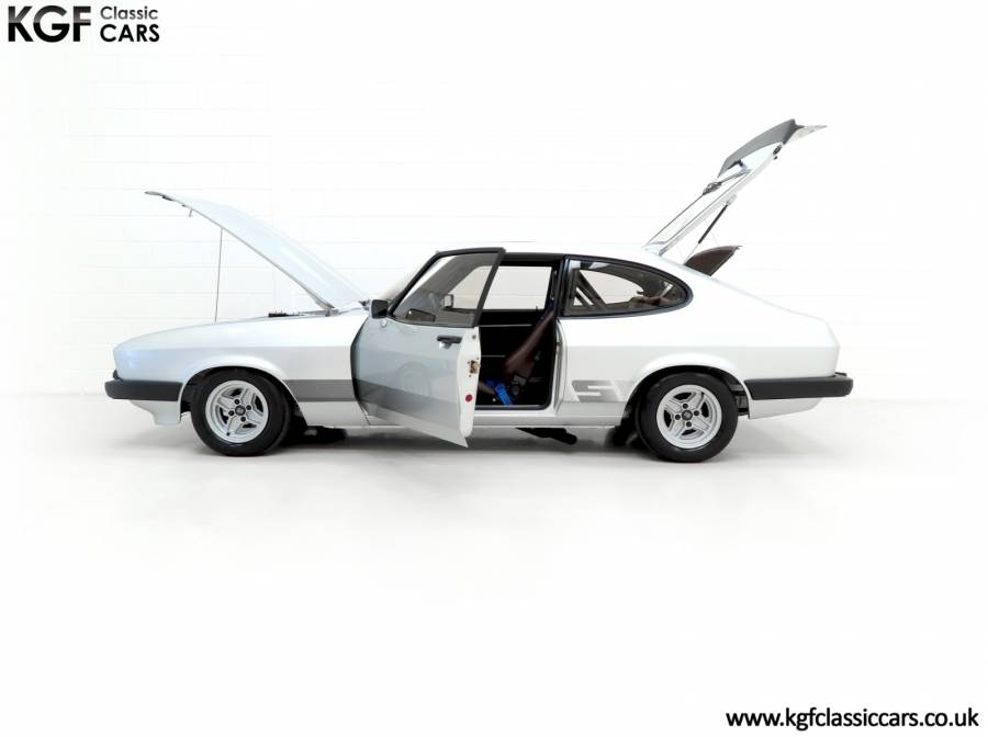 An Ex-Management Ford Capri 3.0S, Strato Silver, £ 49,995