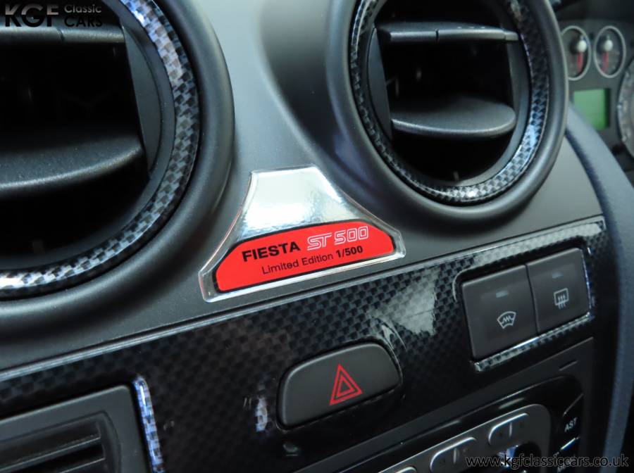 One of 500, an Impeccably Detailed Ford Fiesta ST5, Panther Black, £ 12,995