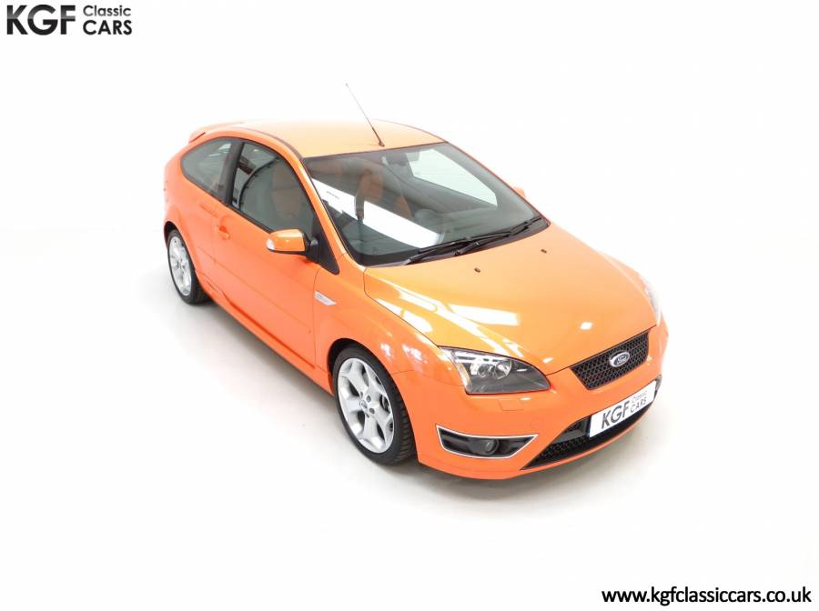 A Factory Standard Ford Focus ST225, Electric Orange, £ 14,995