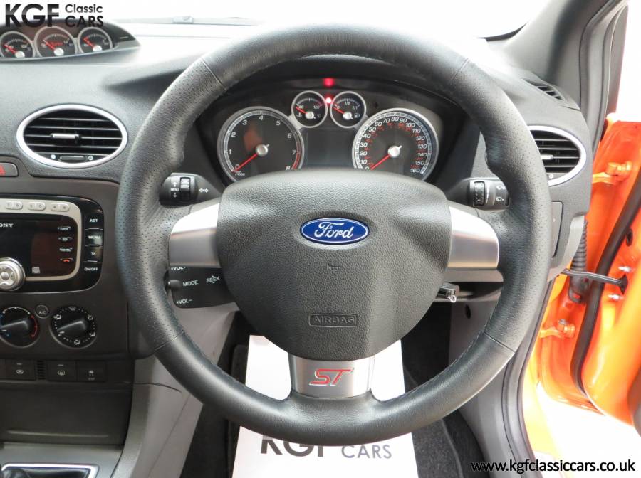 A Factory Standard Ford Focus ST225, Electric Orange, £ 14,995