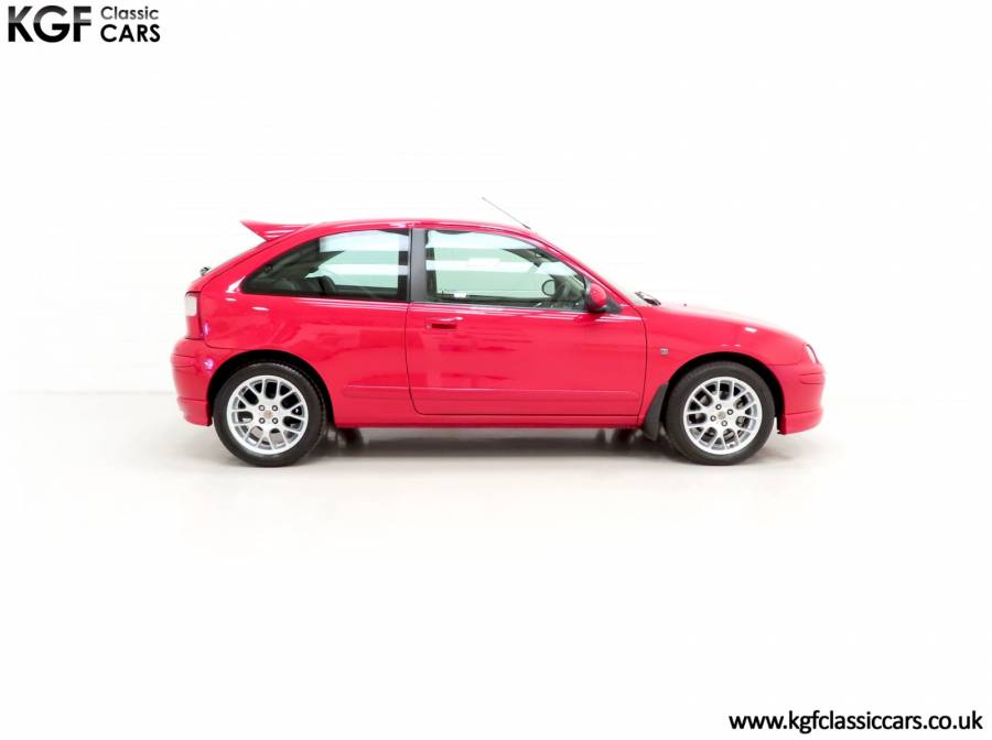 A Sporting MG ZR with Just 30,501 Miles, Solar Red, £ 4,995