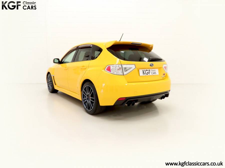 A Subaru Impreza WRX STI Spec C in Sunrise Yellow, Sunrise Yellow, £ 22,995