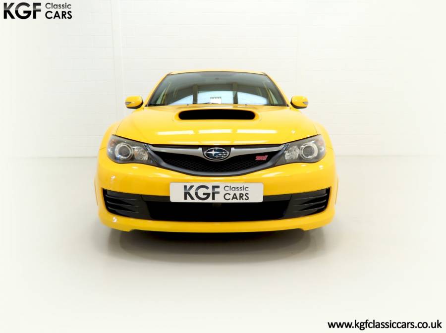 A Subaru Impreza WRX STI Spec C in Sunrise Yellow, Sunrise Yellow, £ 22,995