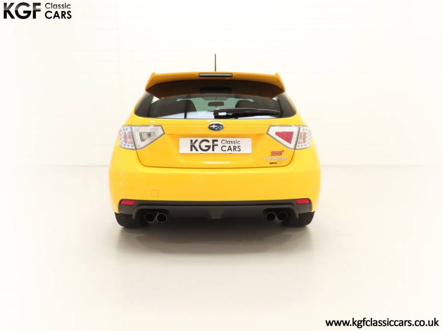 A Subaru Impreza WRX STI Spec C in Sunrise Yellow, Sunrise Yellow, £ 22,995