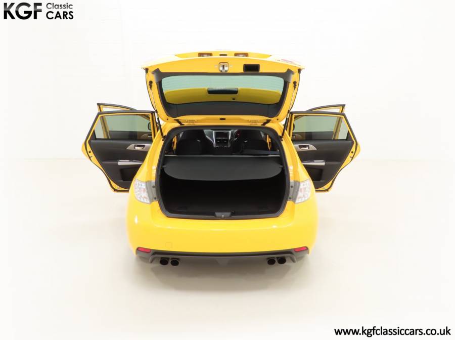 A Subaru Impreza WRX STI Spec C in Sunrise Yellow, Sunrise Yellow, £ 22,995