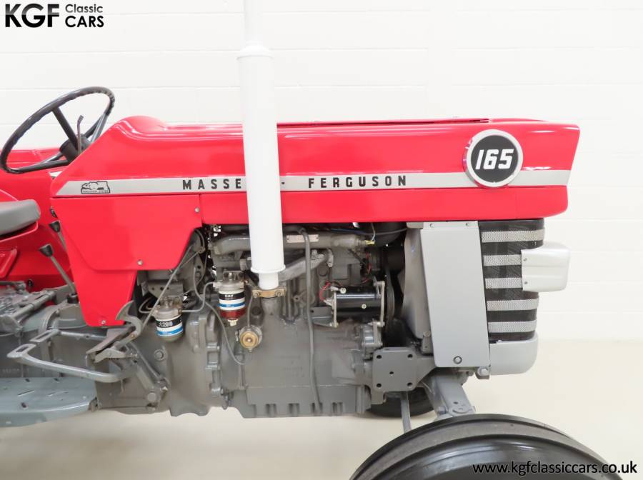 A Fully Restored Massey Ferguson MF165, Massey Ferguson Red, £ 12,995