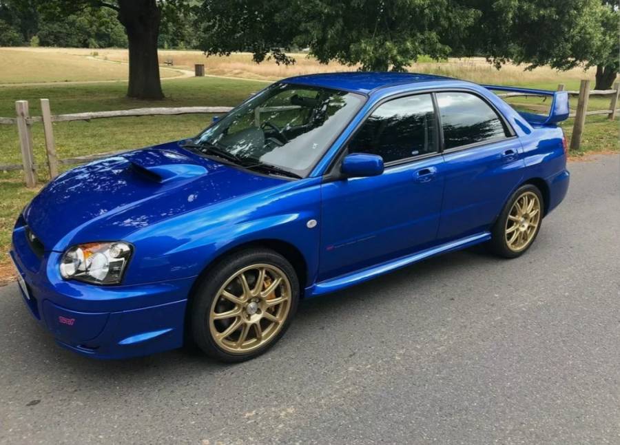 Subaru sti , Blue , £ 21,995