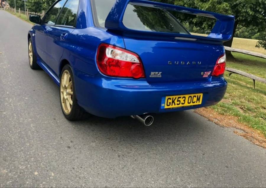 Subaru sti , Blue , £ 21,995