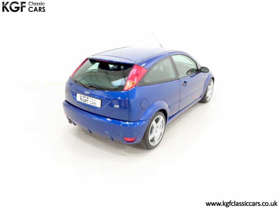 A Striking Early Ford Focus RS Mk1, Imperial Blue Metallic, £ 29,995