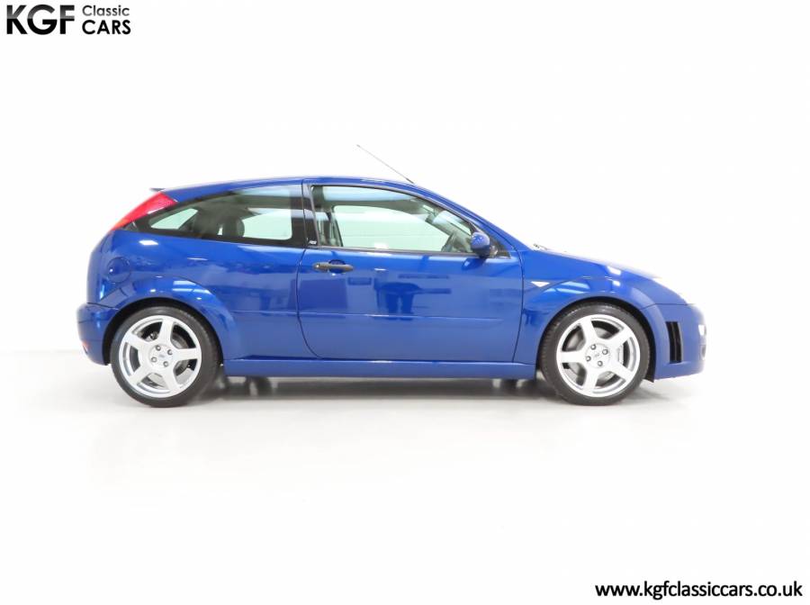 A Striking Early Ford Focus RS Mk1, Imperial Blue Metallic, £ 29,995
