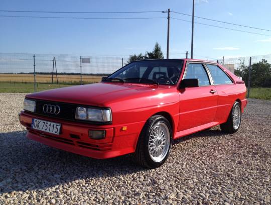 Audi Ur quattro, Red, € 89,000