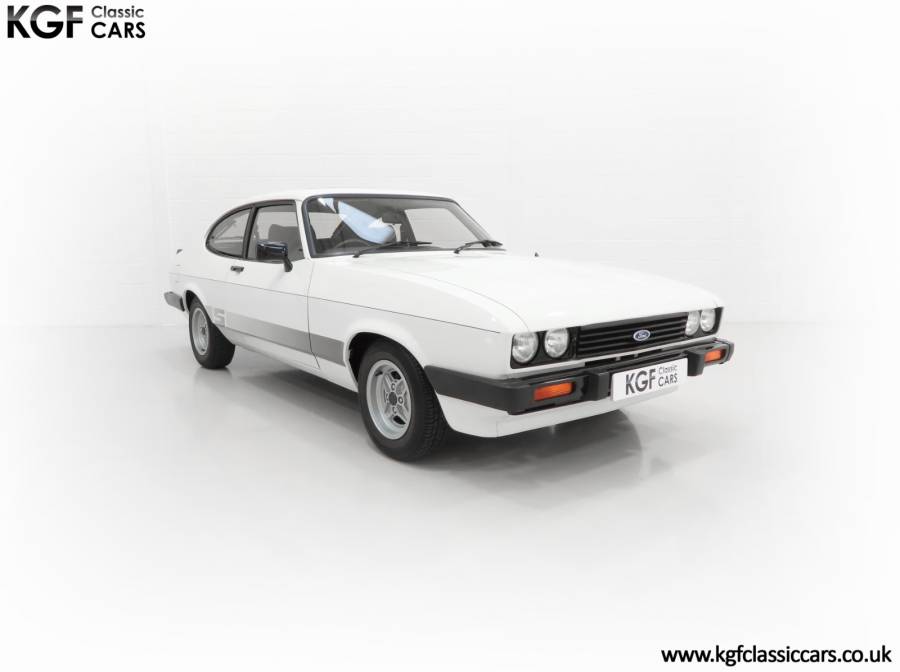 The Most Incredible Diamond White Ford Capri 2.0S , Diamond White, £ 25,995