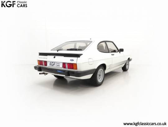 The Most Incredible Diamond White Ford Capri 2.0S , Diamond White, £ 25,995