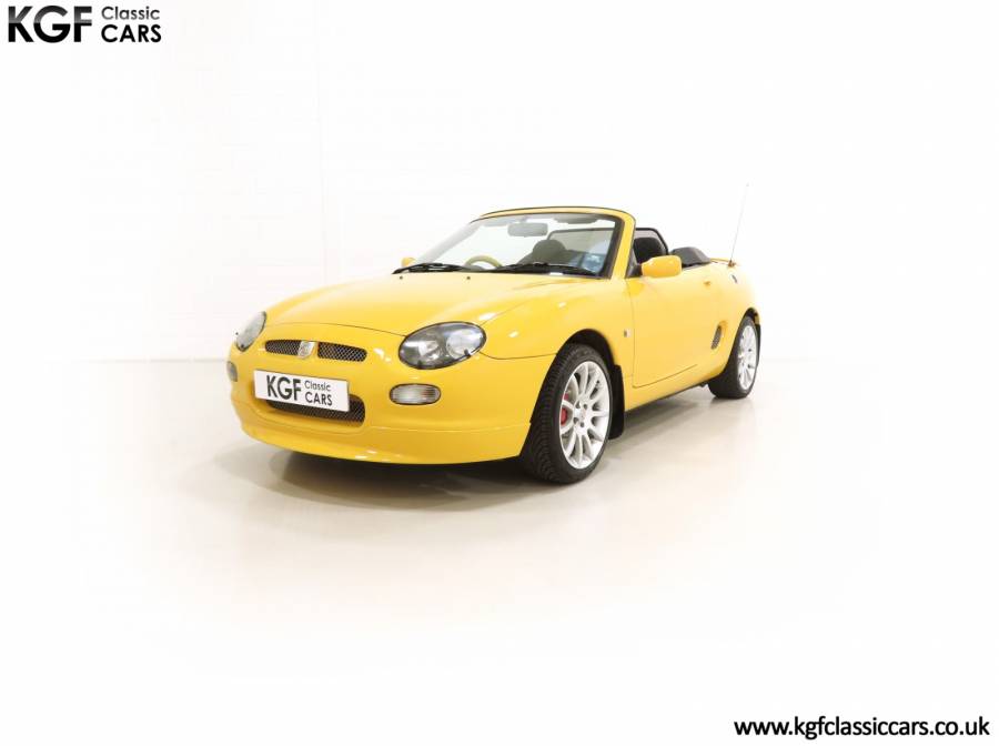 The Best MGF Trophy 160 SE, Trophy Yellow, £ 12,995