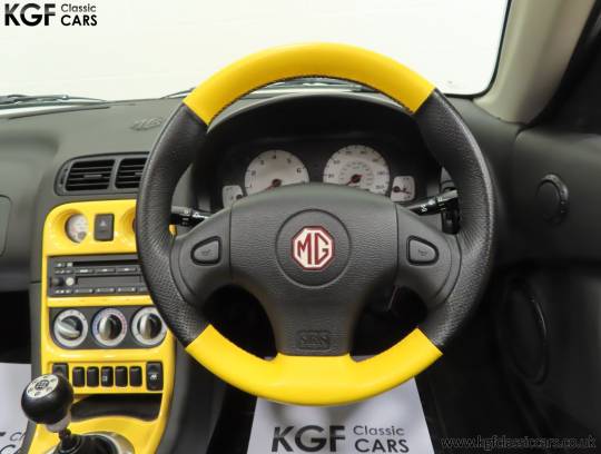 The Best MGF Trophy 160 SE, Trophy Yellow, £ 12,995