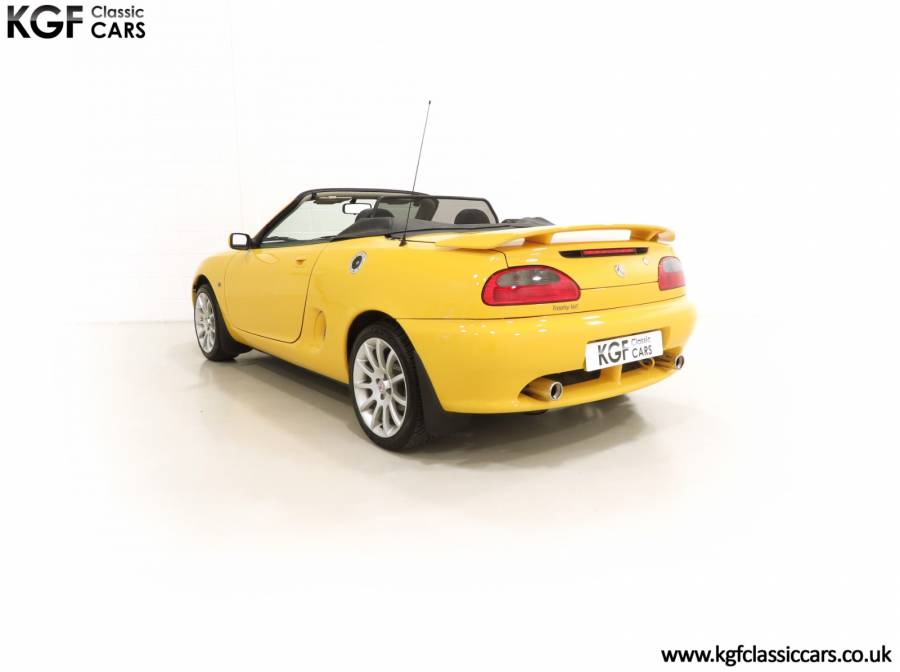 The Best MGF Trophy 160 SE, Trophy Yellow, £ 12,995