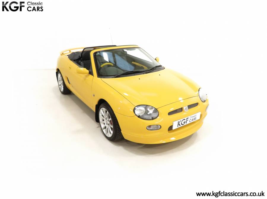 The Best MGF Trophy 160 SE, Trophy Yellow, £ 12,995