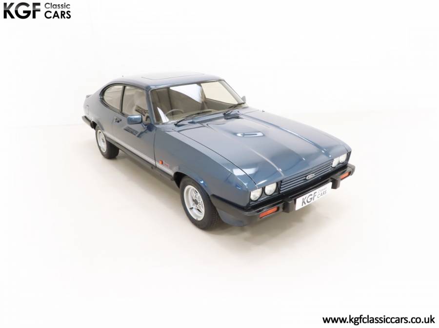 An Astonishing Ford Capri 2.0 Laser, Mineral Blue, £ 27,995