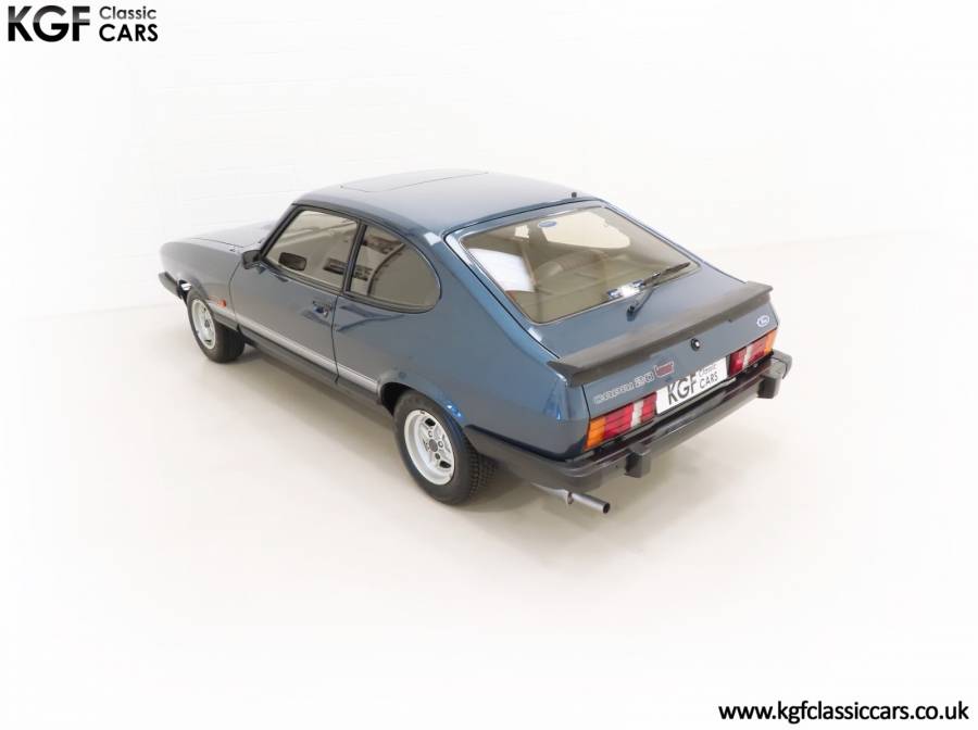 An Astonishing Ford Capri 2.0 Laser, Mineral Blue, £ 27,995