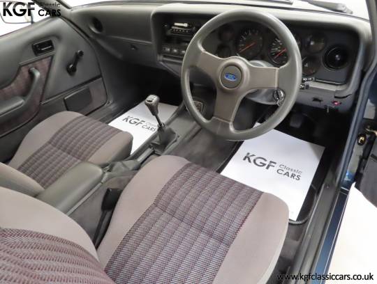 An Astonishing Ford Capri 2.0 Laser, Mineral Blue, £ 27,995