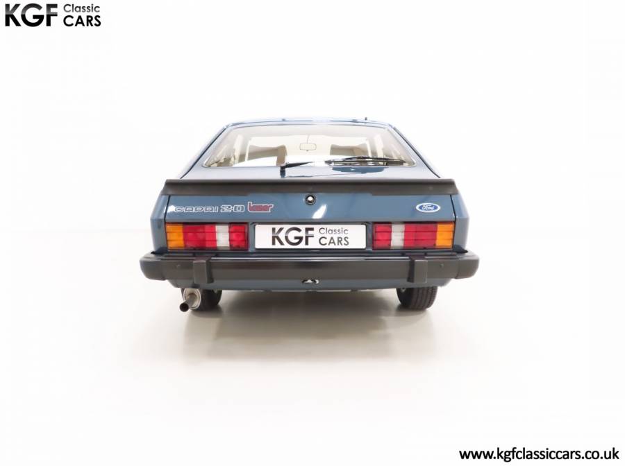 An Astonishing Ford Capri 2.0 Laser, Mineral Blue, £ 27,995