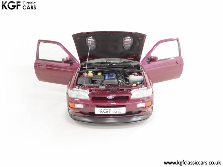 A Jewel Violet Ford Escort RS Cosworth Monte Carlo, Jewel Violet, £ 103,195